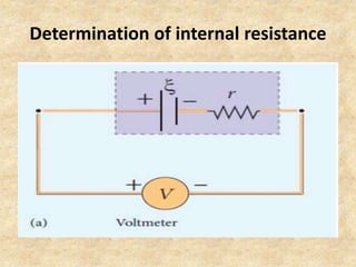 ELECTRIC CELLS AND BATTERIES | PPTX