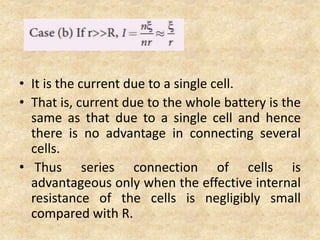 ELECTRIC CELLS AND BATTERIES | PPTX
