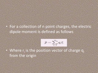 ELECTRIC DIPOLE | PPTX