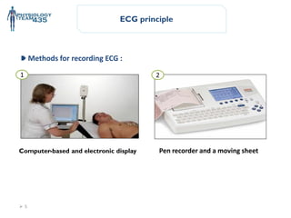 Electrocardiogram is a non-invasive test that measures the electrical ...