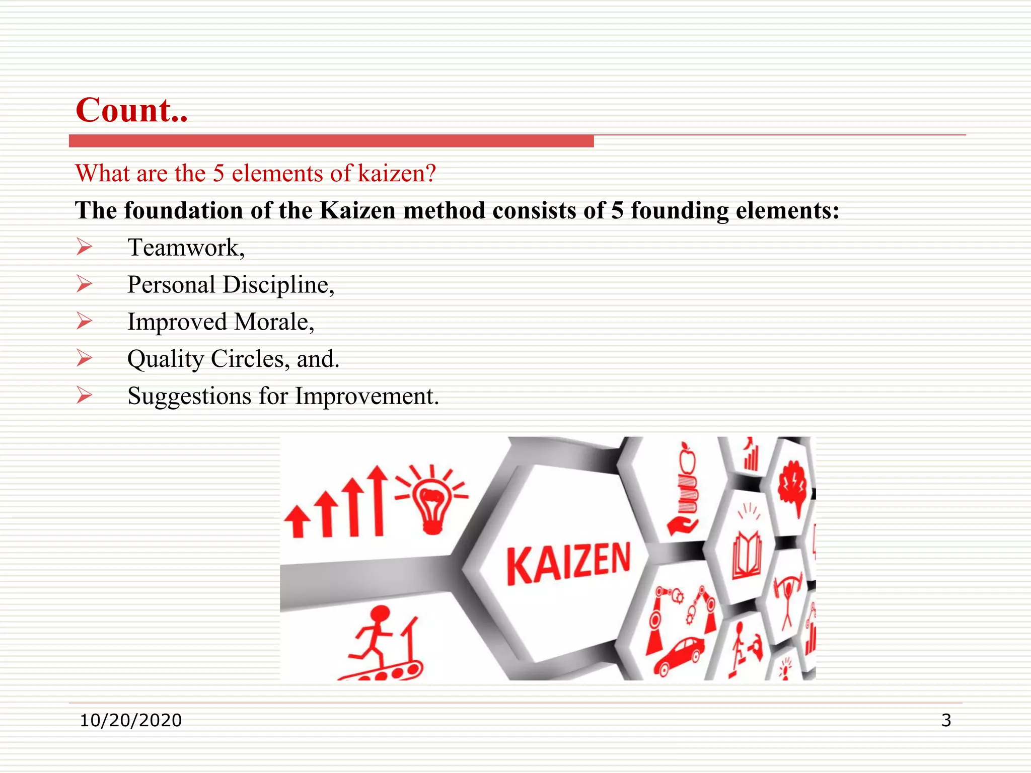 5-Elements of kaizen in Total Quality Management | PDF