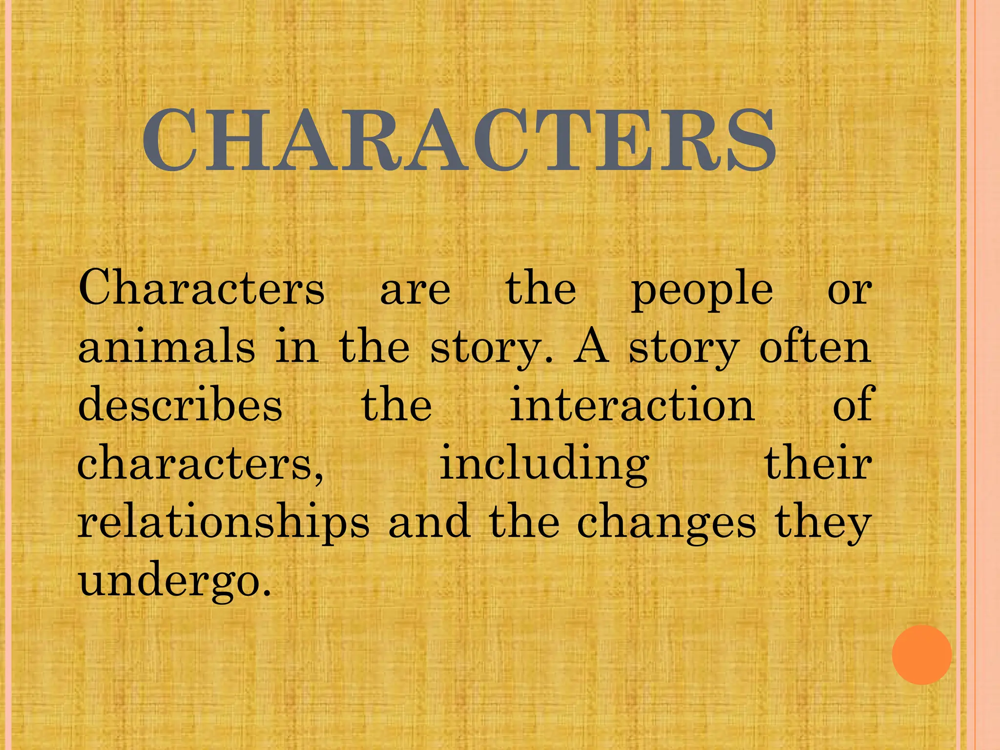 5- Elements of the Prose/ character and setting.pptx