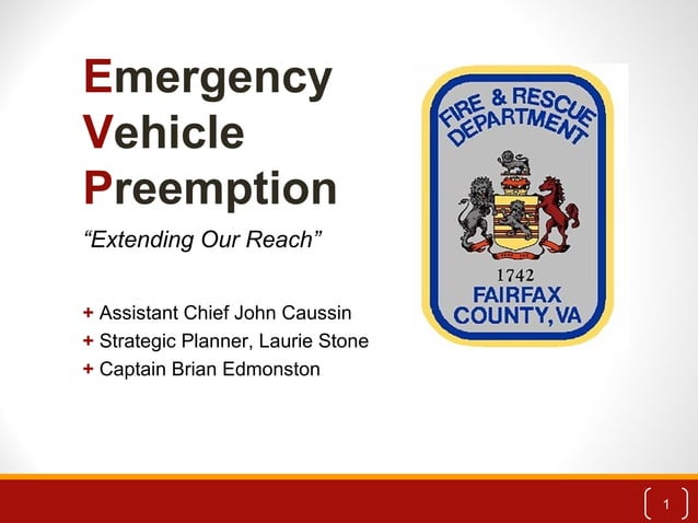 Emergency Vehicle Preemption | PPT | Auto Safety | Automotive