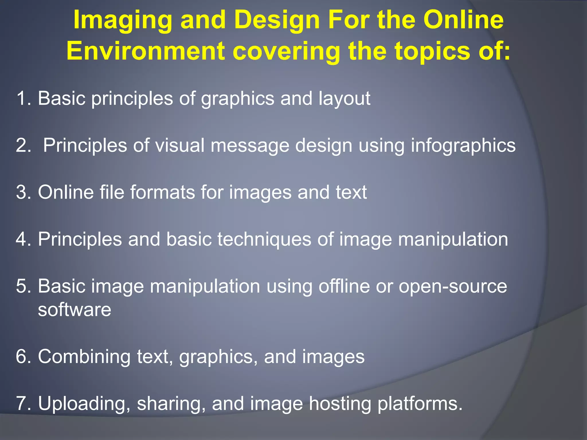 Empowerment Technologies - Imaging and Design for the Online ...