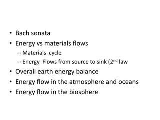 5 energy flow in nature fall 2015 | PPT