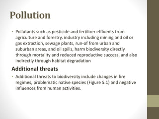 5 environmental status-biodiversity | PPTX