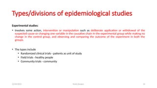 5 - EPIDEMIOLOGICAL STUDY DESIGNS 22.04.25.pptx