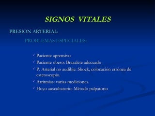 5.Examen Fisico Signos Vitales Y Apreciacion General | PPT