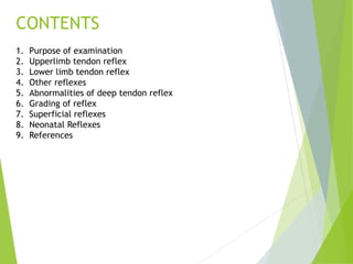 Deep Tendon Reflex Scale