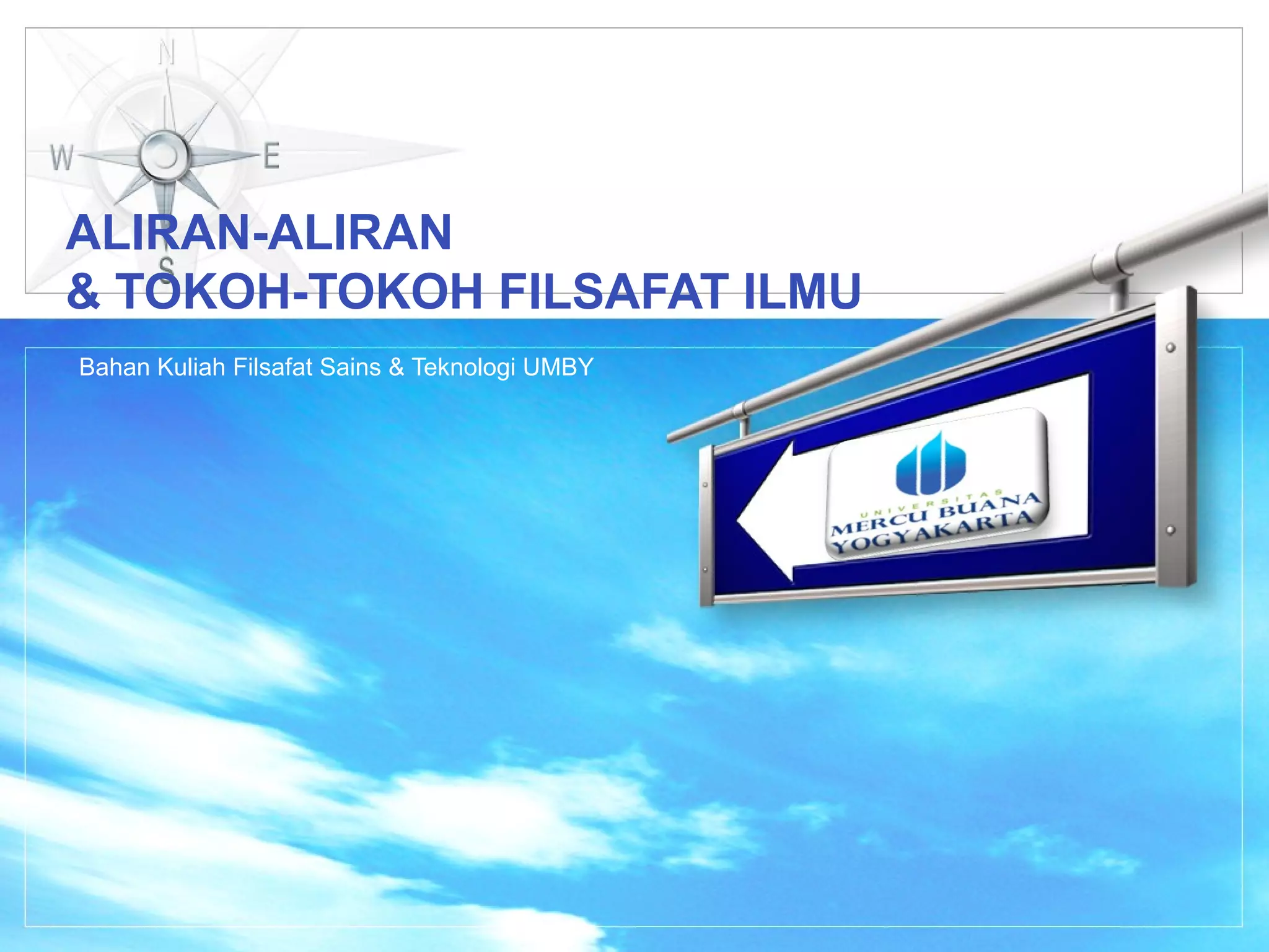 5 filsafat sains-aliran & tokoh | PPT