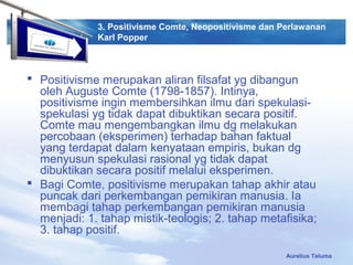 5 filsafat sains-aliran & tokoh | PPT