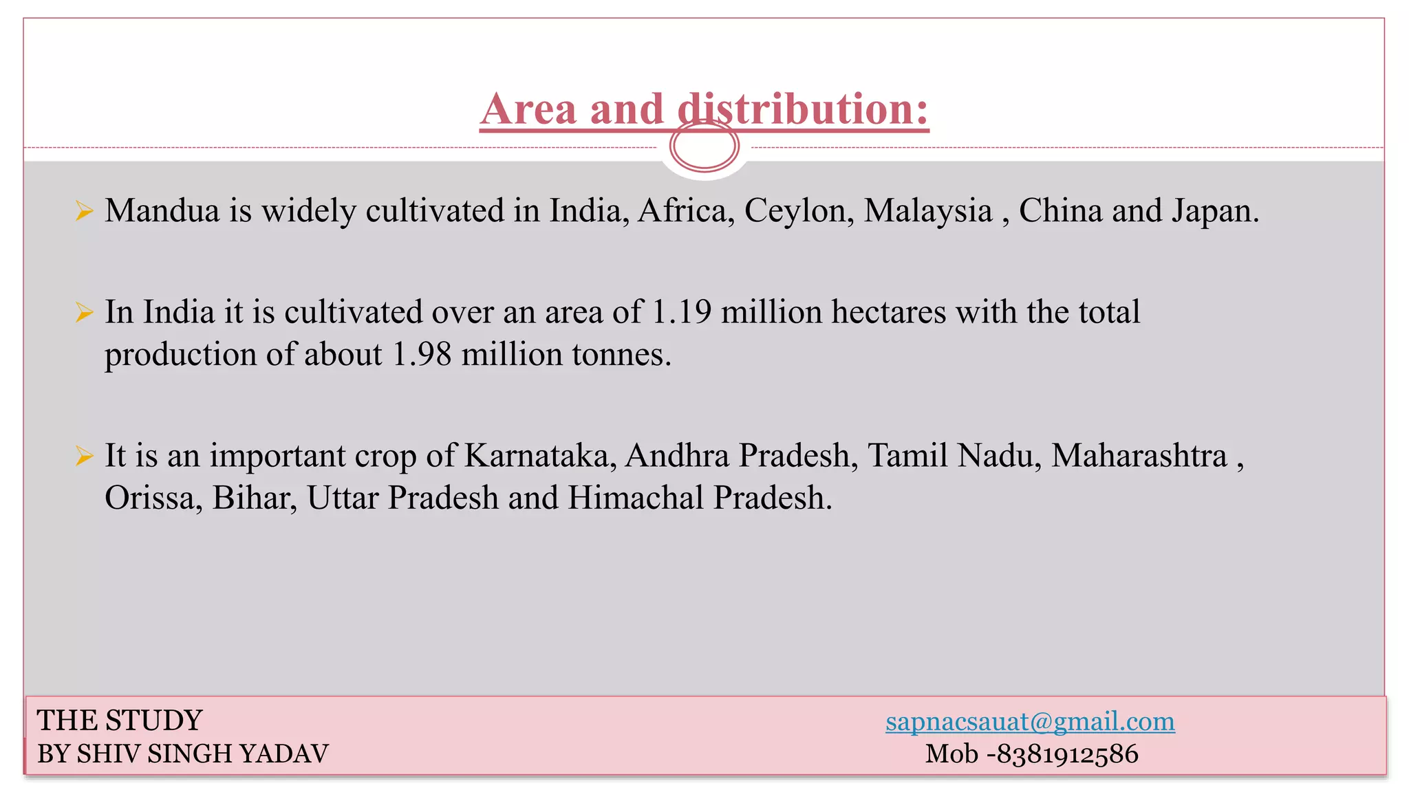 Finger millet .ppt