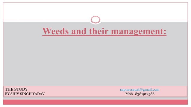Finger millet .ppt | Agriculture | Industries