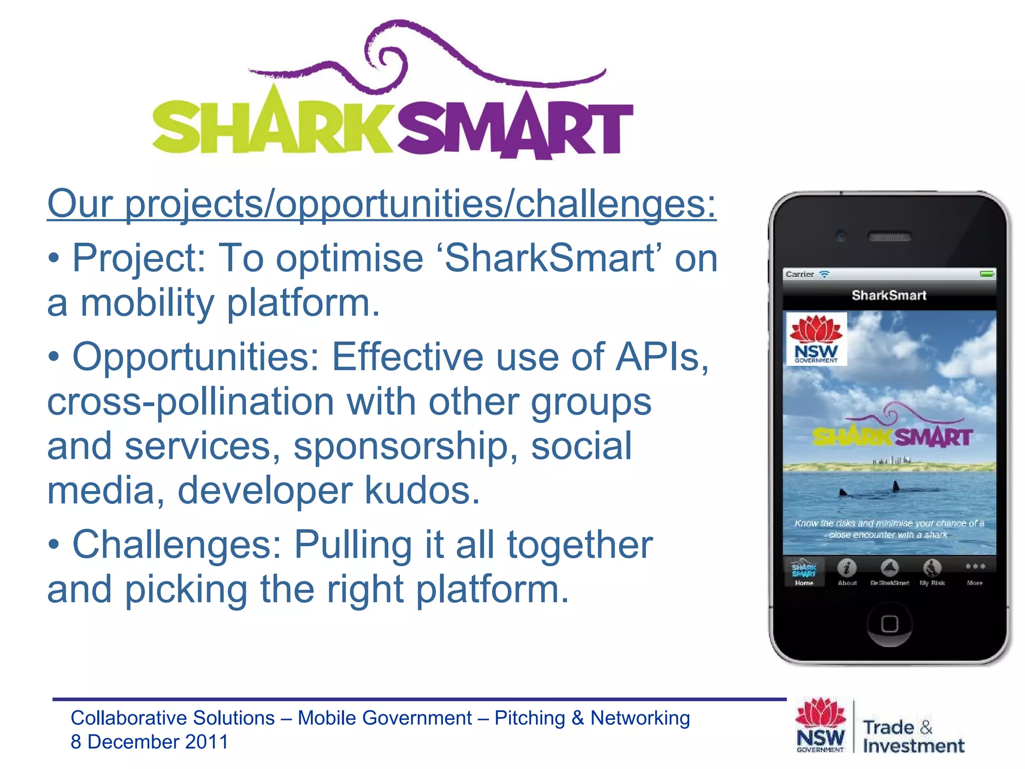 Fisheries NSW (Shark Smart) - Patrick Tully | PPT