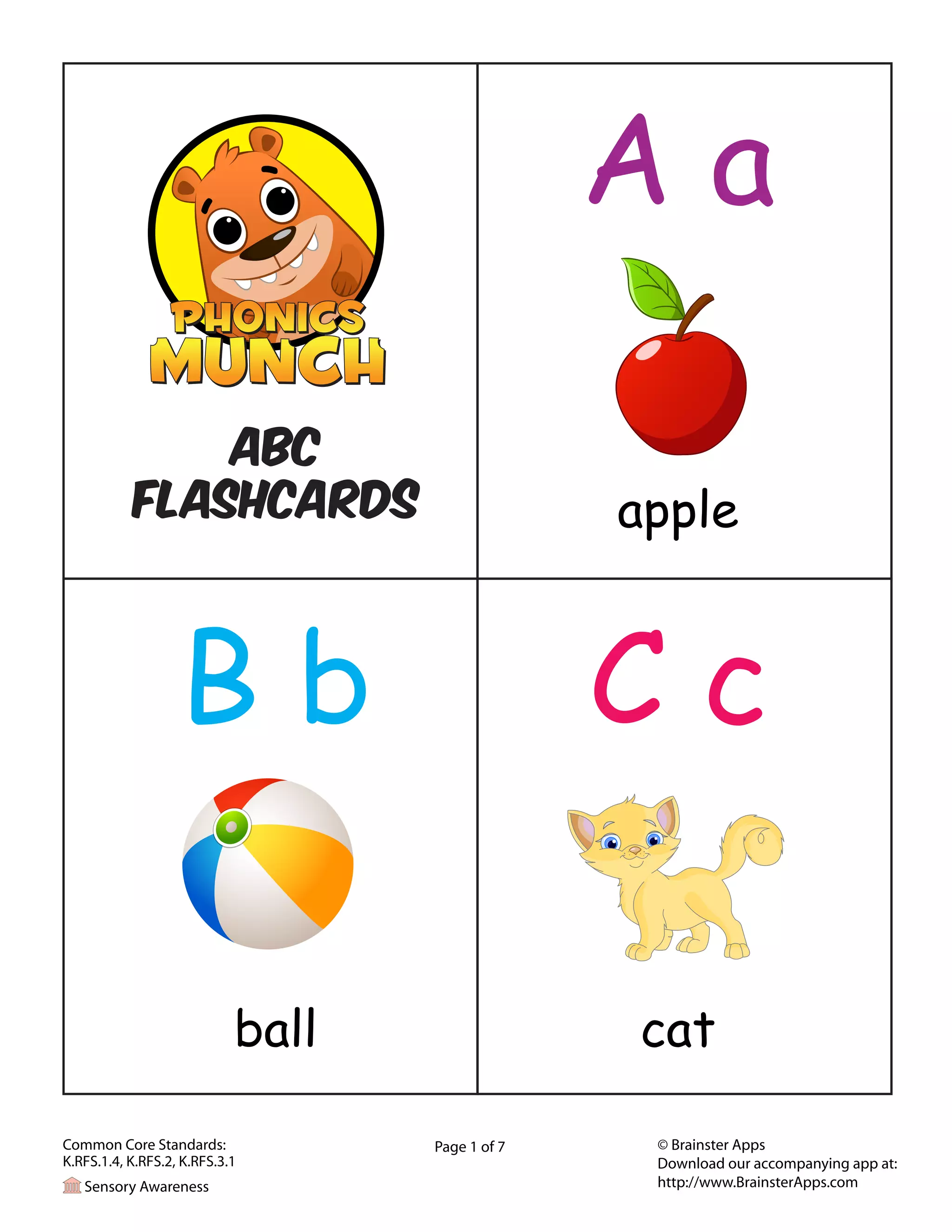 ABC Alphabet Flashcards | PDF