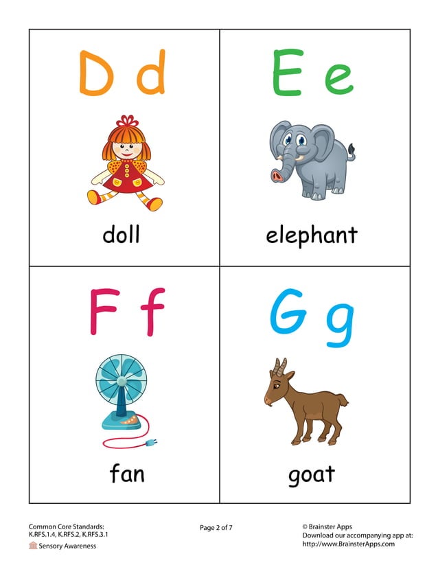 ABC Alphabet Flashcards | PDF