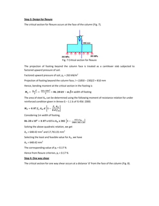 ALL ABOUT FOOTINGS, STEPS DETAILING DESIGNING | PDF