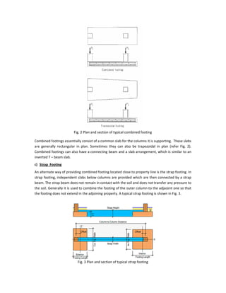 ALL ABOUT FOOTINGS, STEPS DETAILING DESIGNING | PDF
