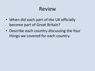 5. formation of the uk | PPTX