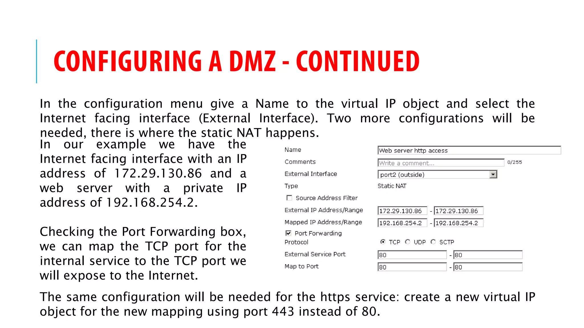 FortiGate Firewall HOW-TO - DMZ | PDF