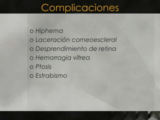 Fracturas de Orbita | PPTX