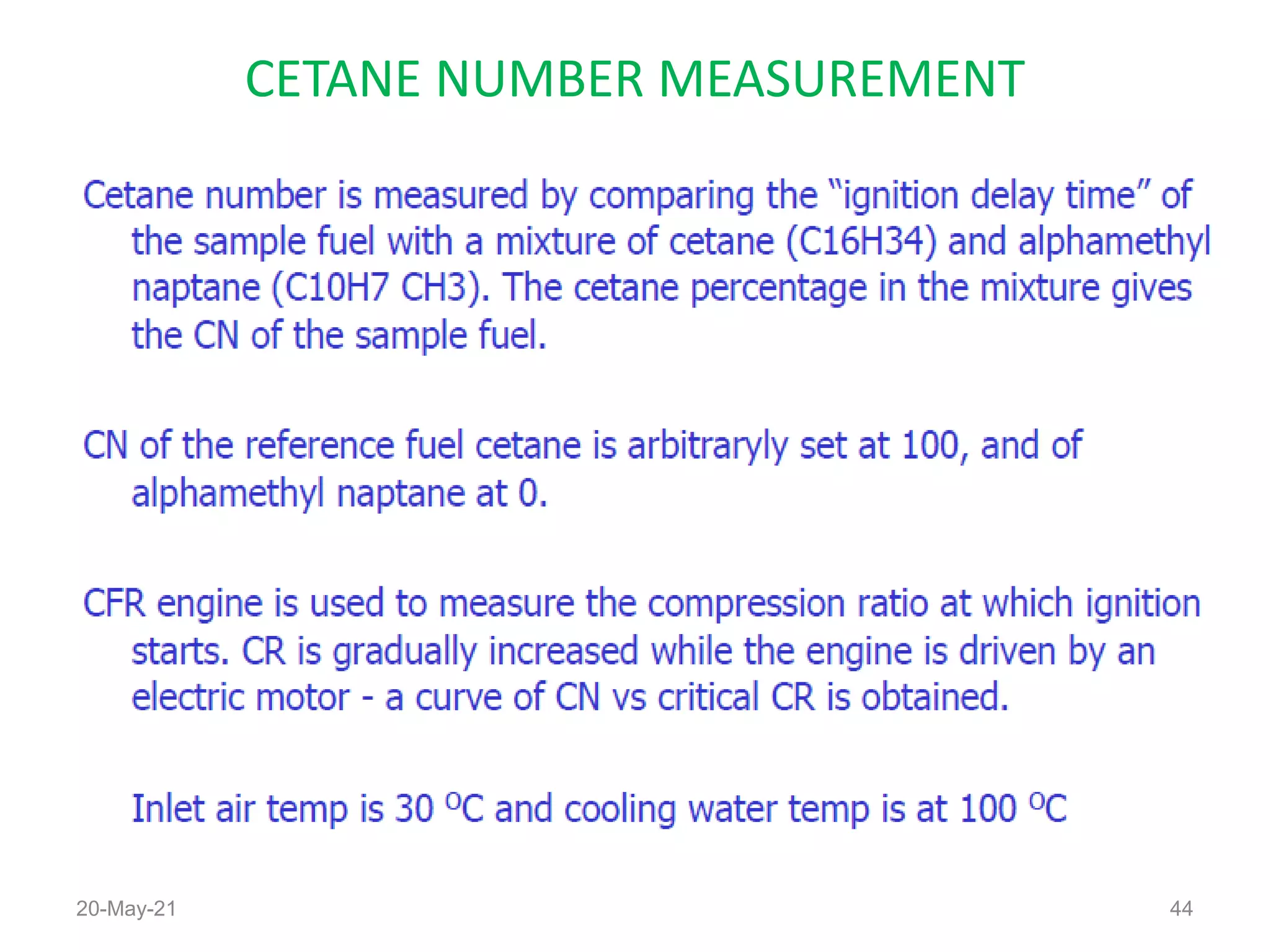 Fuels for i.c engines | PPT