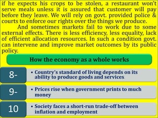 5 fundamental principles of economics | PPTX