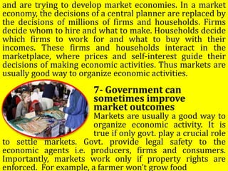 5 fundamental principles of economics | PPTX