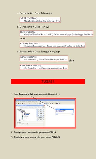 5 Sbd-fungsi tanggal | PDF