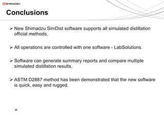 New Simulated Distillation Software & Applications | PDF | Chemistry ...