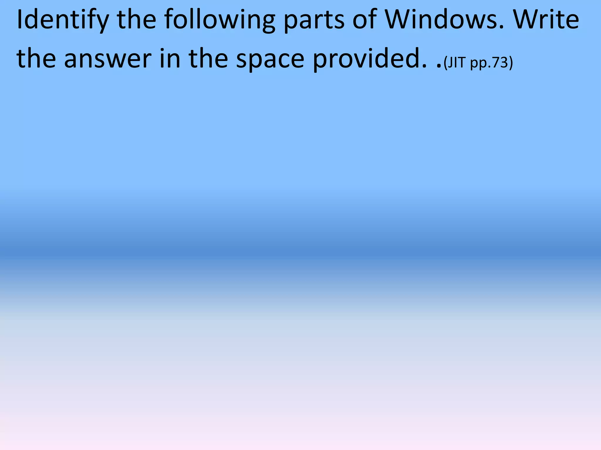 #5 gr. 3 - computer operation skills - 5 | PPT