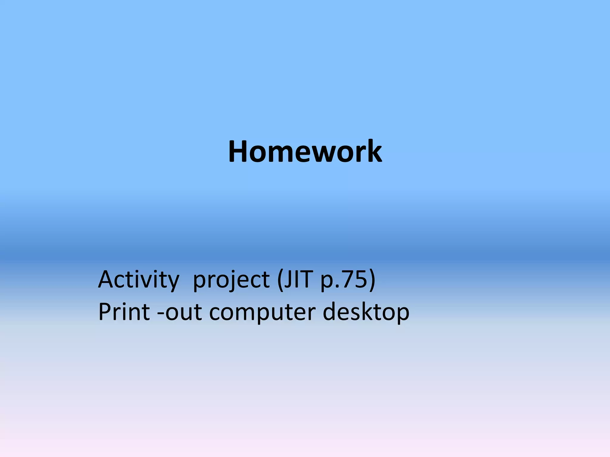 #5 gr. 3 - computer operation skills - 5 | PPT
