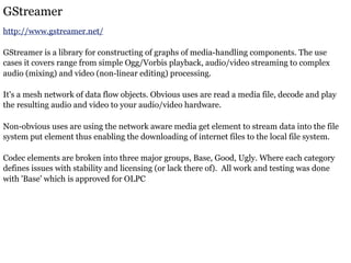 Gstreamer | PDF
