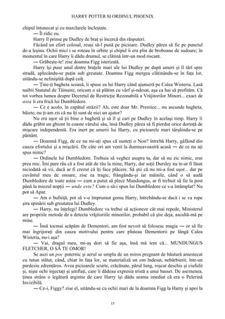 5 harry potter şi ordinul phoenix | PDF