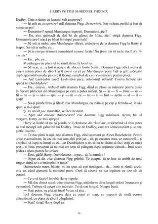 5 harry potter şi ordinul phoenix | PDF