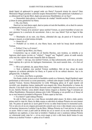 5 harry potter şi ordinul phoenix | PDF