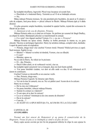 5 harry potter şi ordinul phoenix | PDF