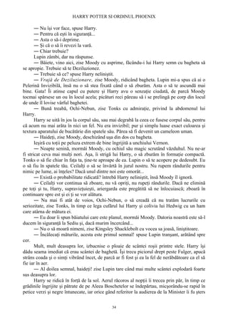 5 harry potter şi ordinul phoenix | PDF