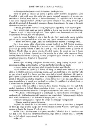 5 harry potter şi ordinul phoenix | PDF