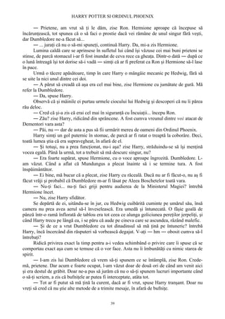 5 harry potter şi ordinul phoenix | PDF
