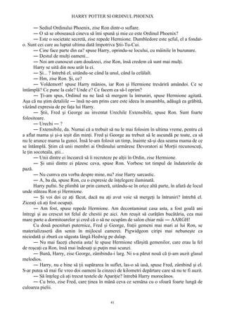 5 harry potter şi ordinul phoenix | PDF