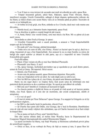 5 harry potter şi ordinul phoenix | PDF