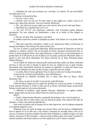 5 harry potter şi ordinul phoenix | PDF