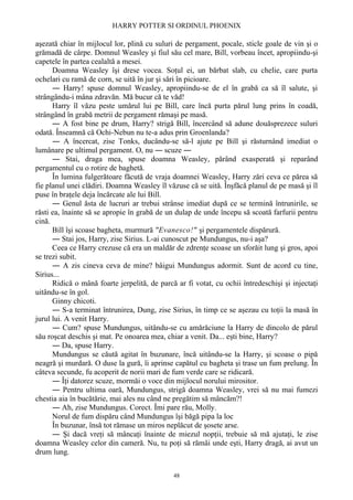 5 harry potter şi ordinul phoenix | PDF