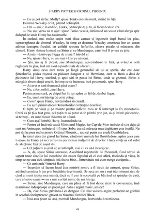 5 harry potter şi ordinul phoenix | PDF