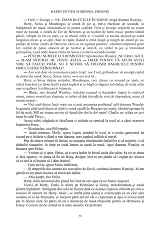 5 harry potter şi ordinul phoenix | PDF