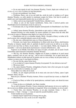 5 harry potter şi ordinul phoenix | PDF