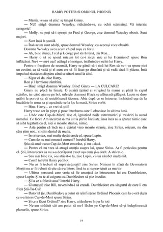 5 harry potter şi ordinul phoenix | PDF
