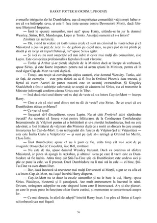 5 harry potter şi ordinul phoenix | PDF