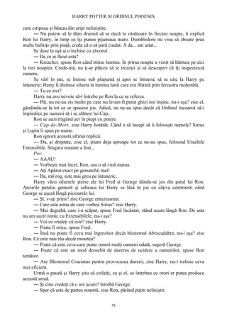 5 harry potter şi ordinul phoenix | PDF